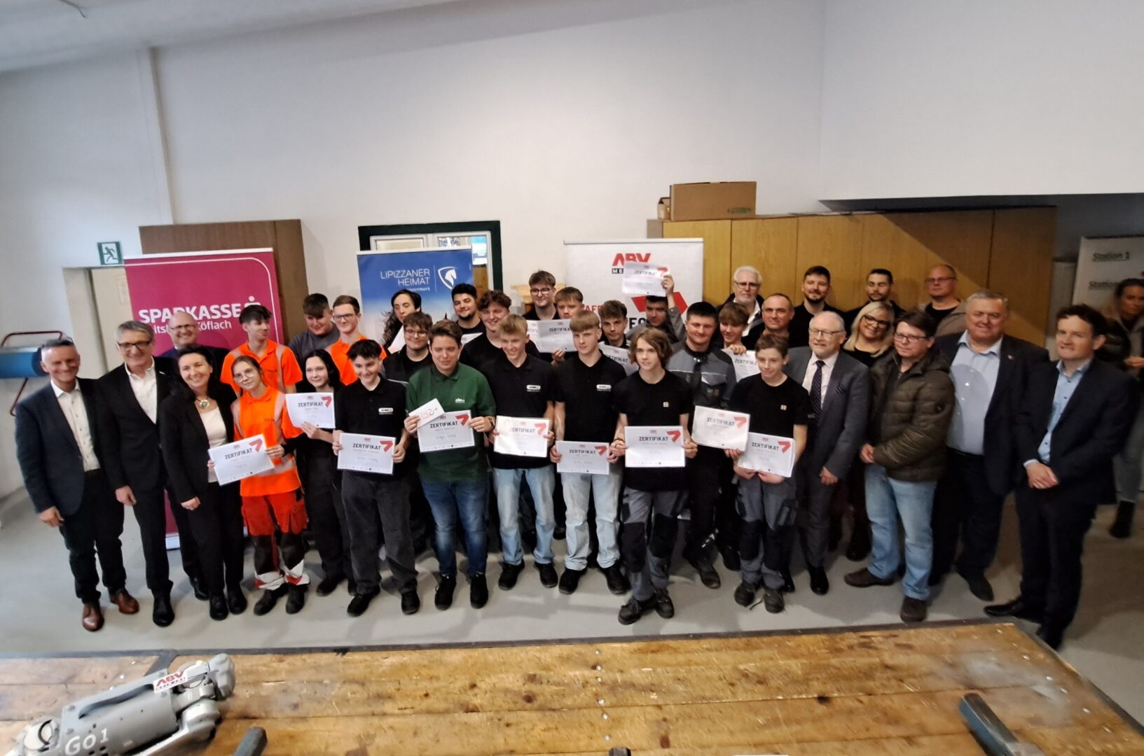 Abschlussveranstaltung 1. Lehrjahr 2023 | ABV mein Job